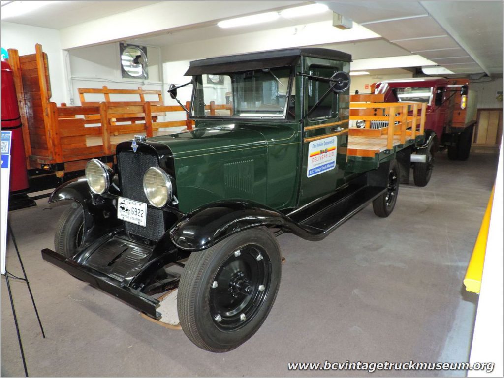 1929 Chevrolet 1/2 ton pickup – BC Vintage Truck Museum