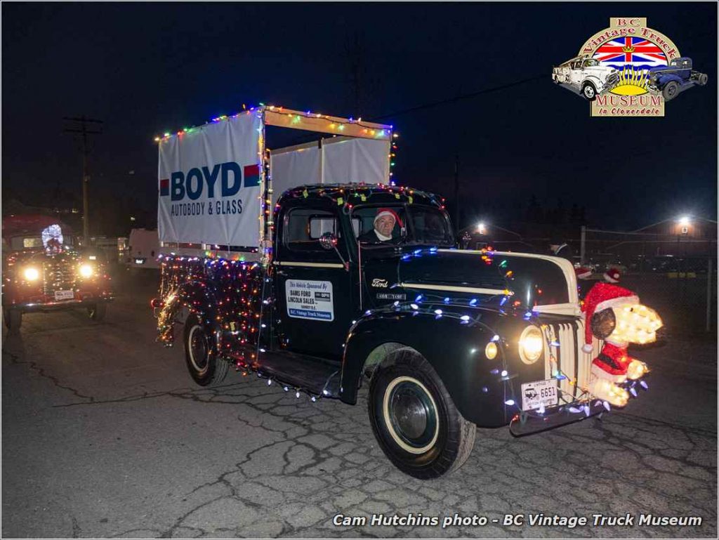 2019 Surrey Santa Parade of Lights gallery 1 – BC Vintage Truck Museum