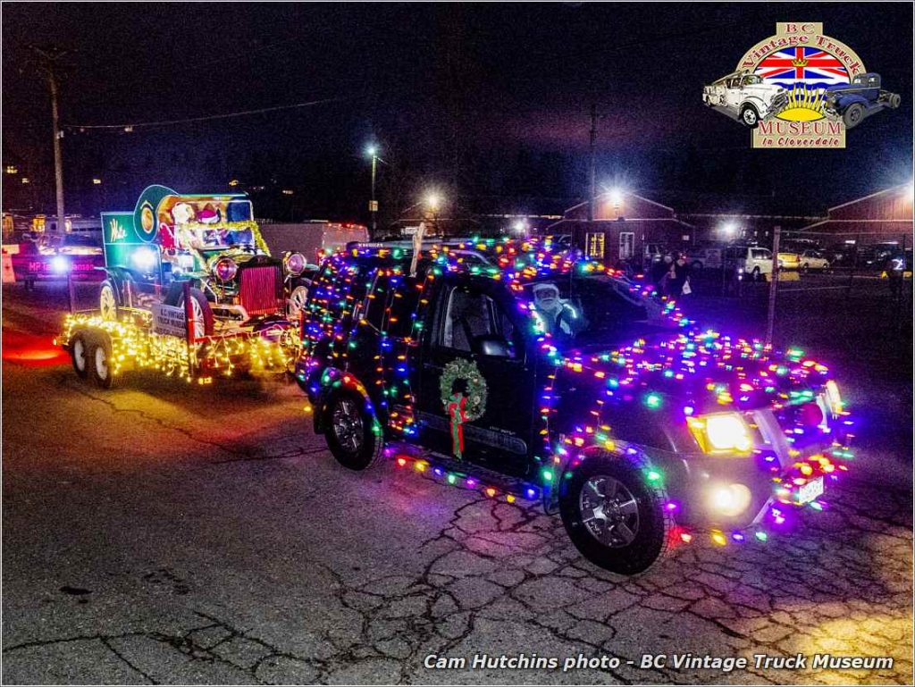 2019 Surrey Santa Parade of Lights gallery 1 – BC Vintage Truck Museum