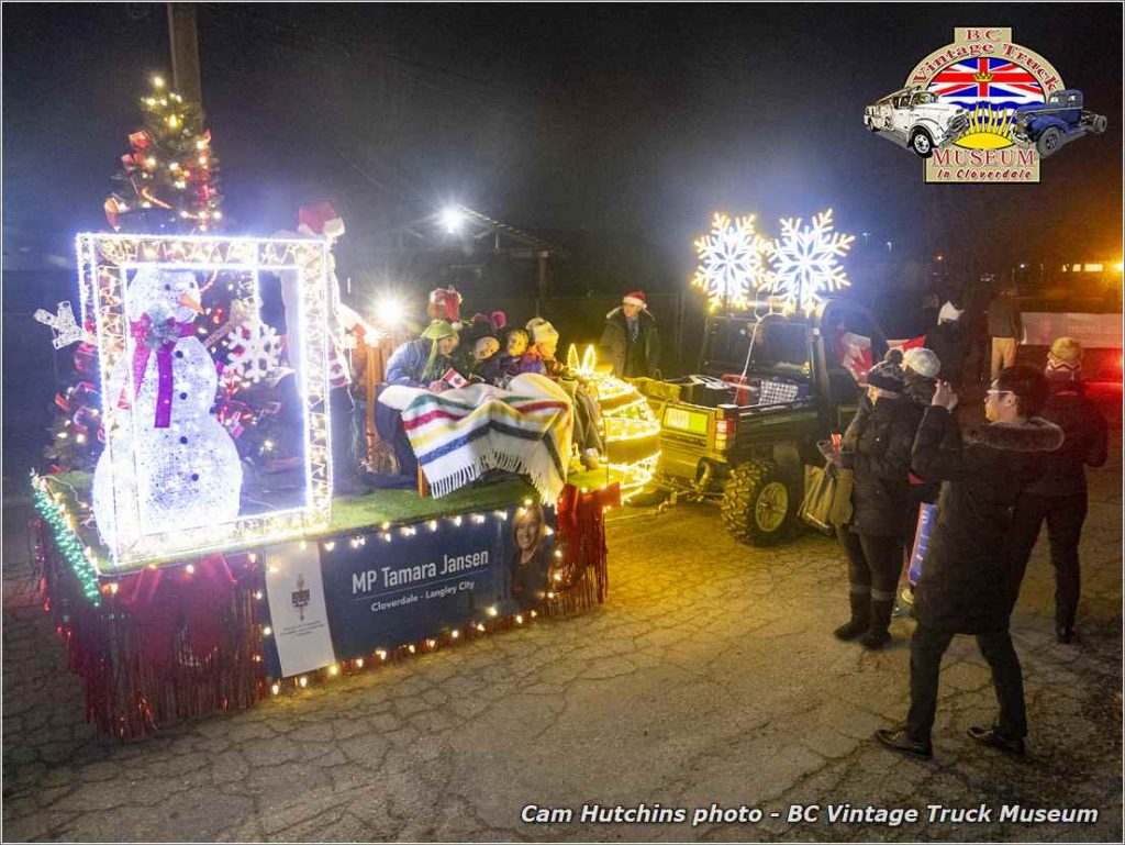 2019 Surrey Santa Parade of Lights gallery 1 – BC Vintage Truck Museum