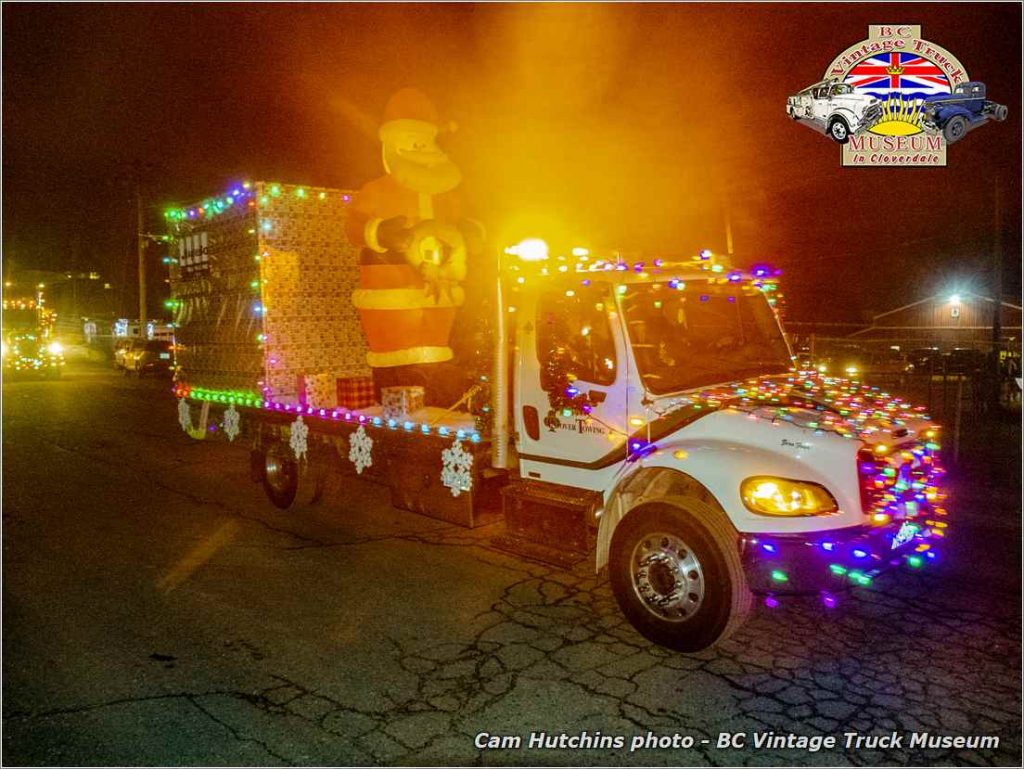 2019 Surrey Santa Parade of Lights gallery 1 – BC Vintage Truck Museum