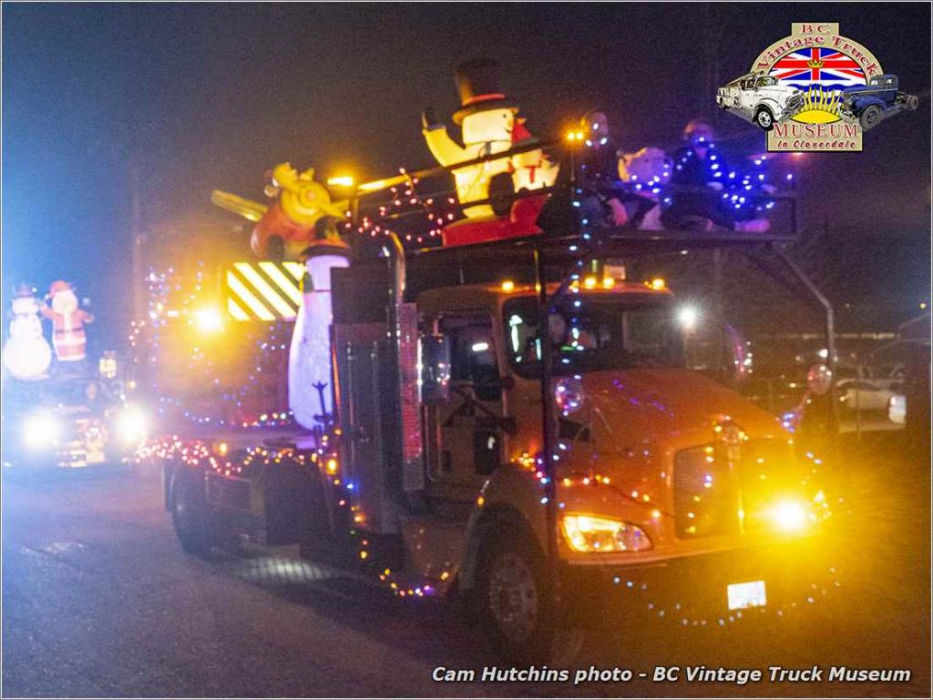 2019 Surrey Santa Parade of Lights gallery 1 – BC Vintage Truck Museum