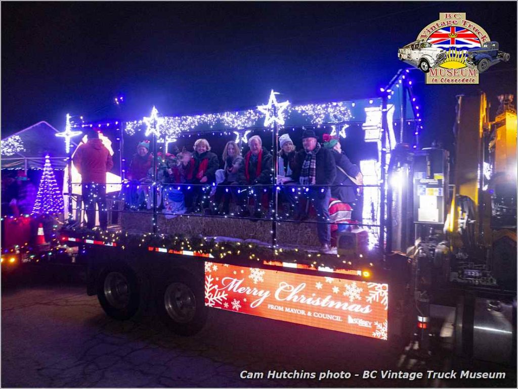 2019 Surrey Santa Parade of Lights gallery 1 – BC Vintage Truck Museum