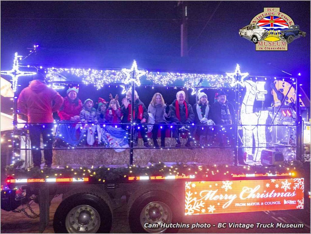 2019 Surrey Santa Parade of Lights gallery 1 – BC Vintage Truck Museum