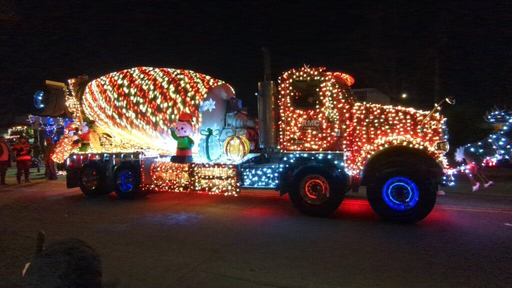 Surrey Santa Parade of Lights – BC Vintage Truck Museum